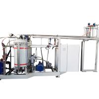 China Foam Net Corner Sofa Molding Polyurethane Pouring Machine for sale