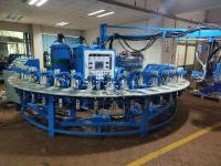 China Polyurethane PU Shoe Insole Making Machine Shoe Injection Moulding Machine for sale