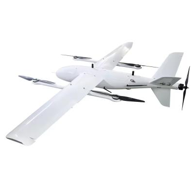 China 3.5m Gasoline Fixed Wing Survey Drone Long Range VTOL Drone UAV With Rtk Vertical Takeoff for sale