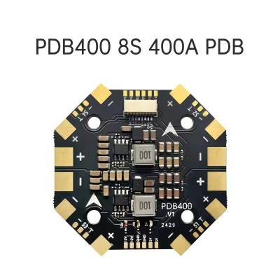 China Arcosky PDB400 8S 400A Pdb ESC For Flight Controller Stack Rc Fpv Racing Drone for sale