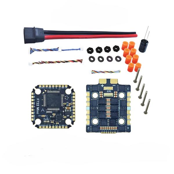 Quality Mini F722 FPV Drone Flight Controller 20x20mm 16MB Black Box ICM42688 Gyro Support for sale