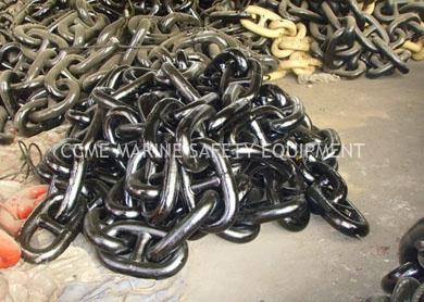China Marine stud Chains Factory Marine Mooring Anchor Chain for sale
