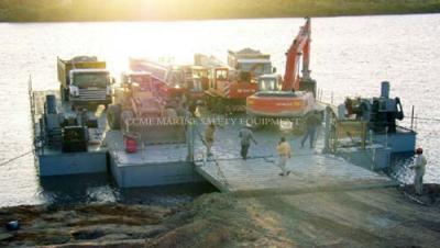 China Marine Caission Launching Floating Pontoons for sale