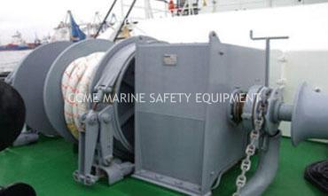 China 10ton Marine Hydraulic Winch With Single Drum for sale