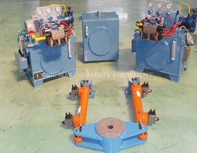 China Marine Fork type Electric Hydraulic Steering Gear for sale
