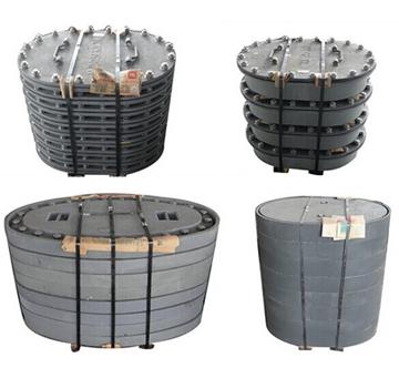 China Type D Marine manhole cover  marine deck use manhole cover for sale