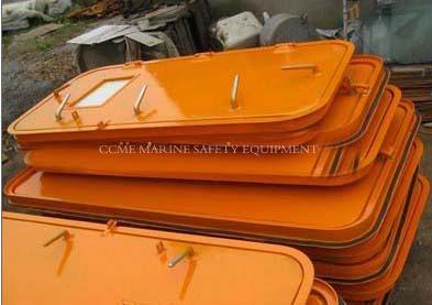 China Marine Weathertight Single Leaf Aluminum Door for sale