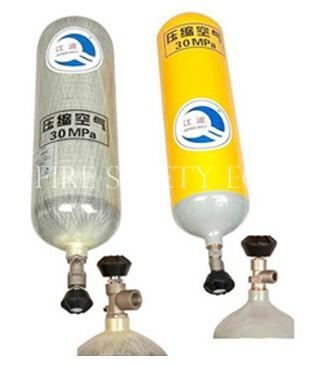 China RHZK Air Cylinders Carbon Fibre Air Cylinder For Air Breathing Apparatus for sale