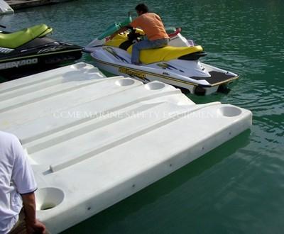 China Marina plastic product floating dock plastic pontoon for sale