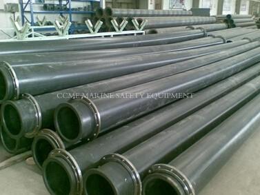 China Hdpe Dredging Pipe With Pipe Floater for sale