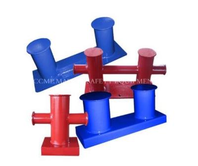 China Marine Equipment Fabricated Crusiform Bollard for sale