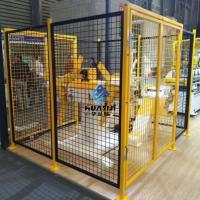 Quality Low Carbon Steel Robot Safety Fence for sale