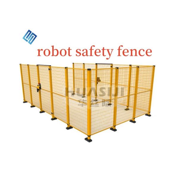 Quality Easily Assembled Robot Safety Fence For Machinery Protection Factory Use for sale