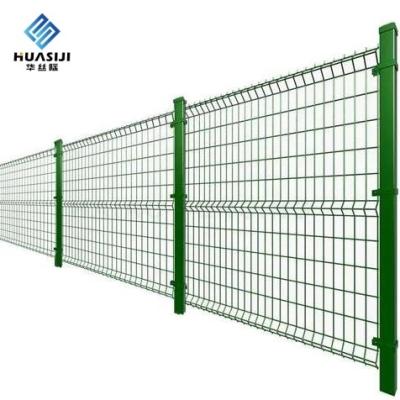 China Galvanized Mesh 3d Curved Fence For Airport Railway Prison for sale