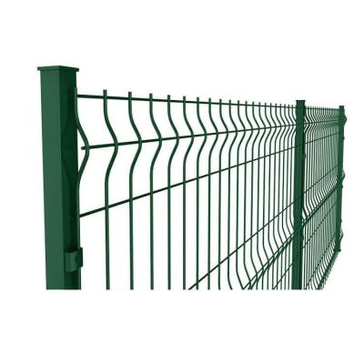 China Pvc Coated 3D Bending Fence Welded Mesh Panel 50*150mm for sale