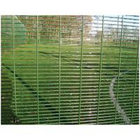 Quality High Security 358 Anticlimb Fencing Green Powder Coated Hot Dip Galvanized for sale