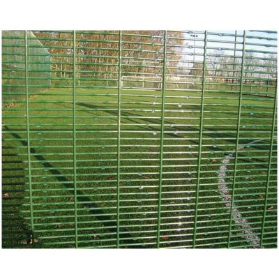 China High Security 358 Anticlimb Fencing Green Powder Coated Hot Dip Galvanized for sale