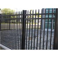 Quality Point Welding Or Full Welding Aluminium Picket Fence Panels Wrought Iron Garden for sale