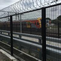 Quality Airport Perimeter Protection 358 Anti Climb Fence Low Carbon Steel Wire Mesh for sale