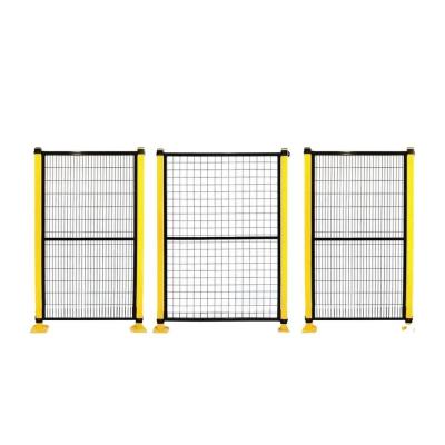 China Machine And Equipment Protection Robot Safety Fence 60*60*1.7mm Size Square Post for sale