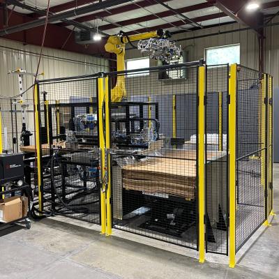 China Designed for Quick Assembly and Worker Robot Safety Fence Protection Around Robotic Equipment for sale