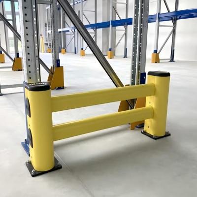 China 500 - 2000 mm wide dual track flexible safety guardrail is flexible durable for sale