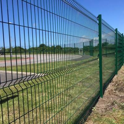 China Welded Steel Wire Mesh 3D Bending Fence for Increased Strength and Durable Surface Finishes for sale