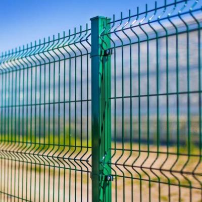 China Durable Corrosion Resistant 3D Bending Fence With Welded Steel Wire Mesh For Long Lasting Performance for sale