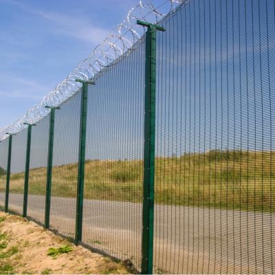 China Corrosion Resistant Coating 358 Anti Climb Fence For High Security Facility Protection for sale