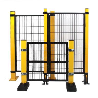 China Carbon Fiber Robot Safety Fence with Multiple Access Points Skillfully Engineered Complex Industrial Robot Setups Robot Fence for sale