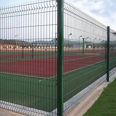 China Hot Dip Galvanizing And Electrostatic Spraying 3D Bending Fence For Durable Industrial Protection for sale