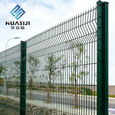 China Hsj Decorative Anti Corrosion 3D Bending Wire Mesh Fence, Modular Easy Install Protective Fence for Park Scenic Spot Road Traffic Public Facilities for sale