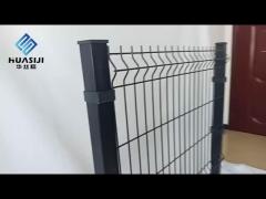 3D Bending Fence 3D Curved Welded Wire Mesh Bending Security Powder Coated Fence