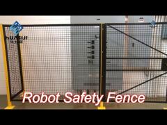 warehouse protection robot cell fencing metal 3.0/4.0mm wire