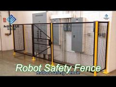 20*100mm robot safety fence industrial protection