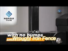workshop steel partition wrought iron fence powder coated fence