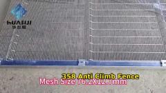 Hsj Factory Supply Powder Coated Wire System 358 Anti Climb Fence Welded Wire Mesh