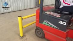 Hsj Factory Manufacture Directly Sell Flexible Safety Pedestrian Barrier Protection System Polymer