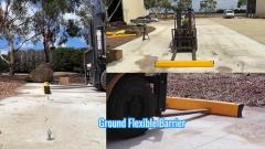 Hsj Ground Flexible Barrier Road Safety Guardrail Forklift Protection Ground Guardrail Building Boll