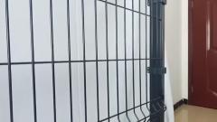 Wholesale Galvanized 3D Bending Wire Mesh Fence PVC Powder Coated Curved Fence