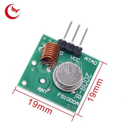 China Custom Pcb assembiles wireless transmitter module receiver  printed circuit board kit 5V DC 433MHZ wireless for 433Mhz for sale