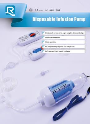 中国 クラスIの器具における痛み管理のための使い捨てエラストメリックソフト注入ポンプ 販売のため