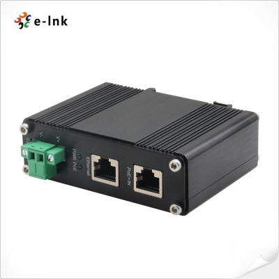 China Industrial 802.3at Poe Splitter Gigabit Distance up to 100 meters for sale
