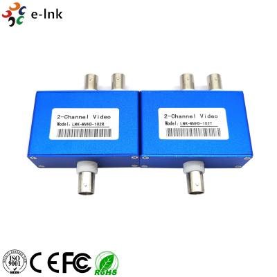 China 2CH CVI AHD TVI HD Fiber Optic Accessories Coaxial Multiplexer for sale