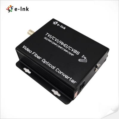 China 4 In 1 20Km video digital optical converter 1Ch 5MP HD Video for sale