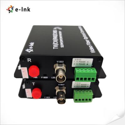 China 4 In 1 20Km video digital optical converter 1Ch 5MP HD Video for sale