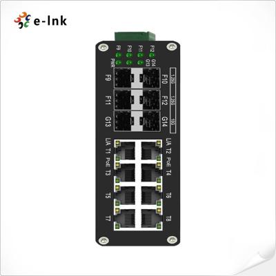 Chine Commutateur Ethernet géré à 8 ports 10/100/1000T 802.3at PoE + 4 ports 1G SFP + 2 ports 10G SFP + à vendre
