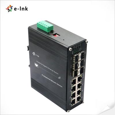 Chine Commutateur PoE géré 10 / 100 / 1000Mbps 8-port 10 / 100 / 1000T 802.3at PoE + 6-port 1000X SFP à vendre