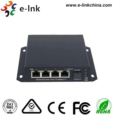China 4 Port PoE Power Splitter EPON ONU With OAM remote management for sale