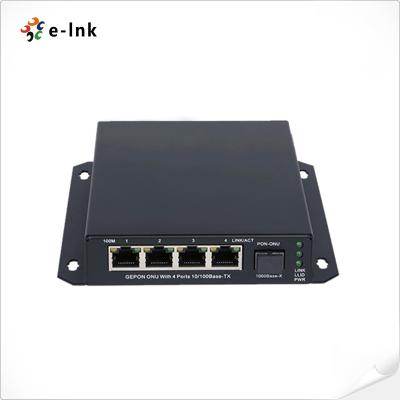 China 4 Port PoE Power Splitter EPON ONU With OAM remote management for sale